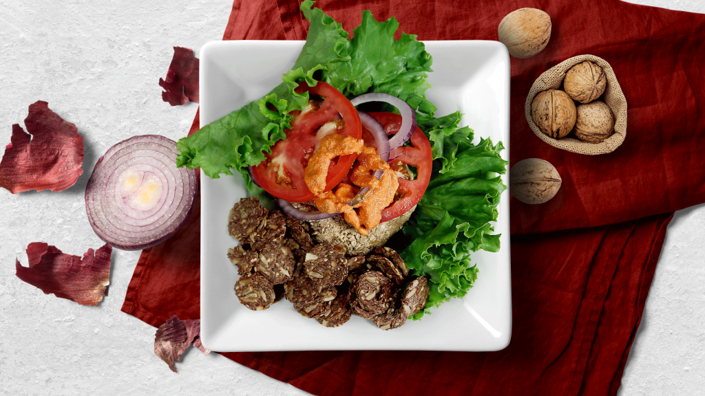 Burger and Chips - Dherbs Kitchen